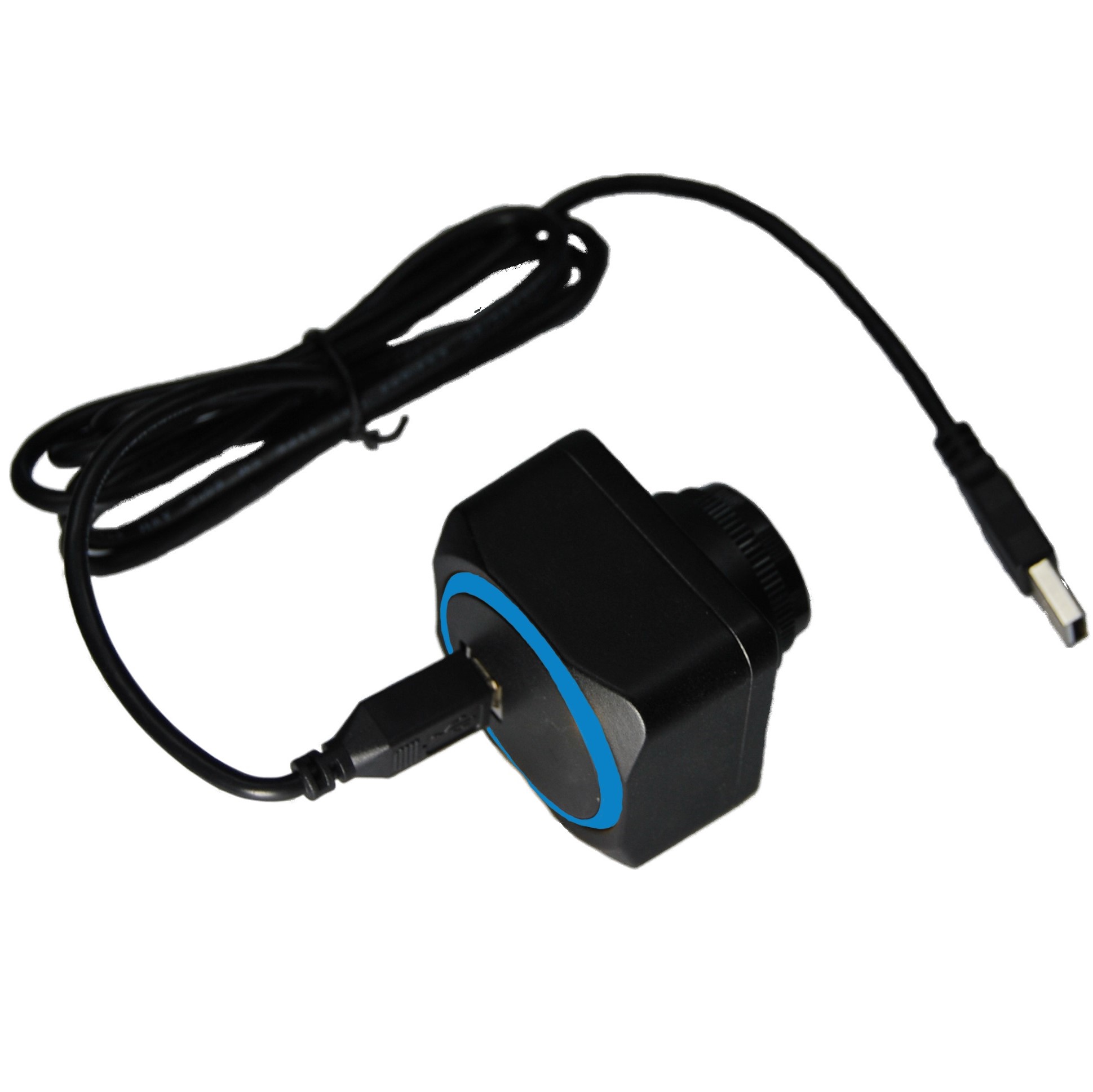 C-mount and eyepiece tube connection digital and video microscope camera