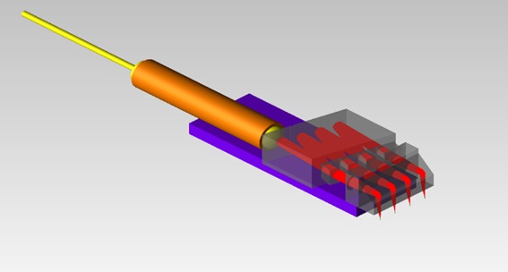 Z block mux demux TFF optical sub-assembly 收发模块光组件